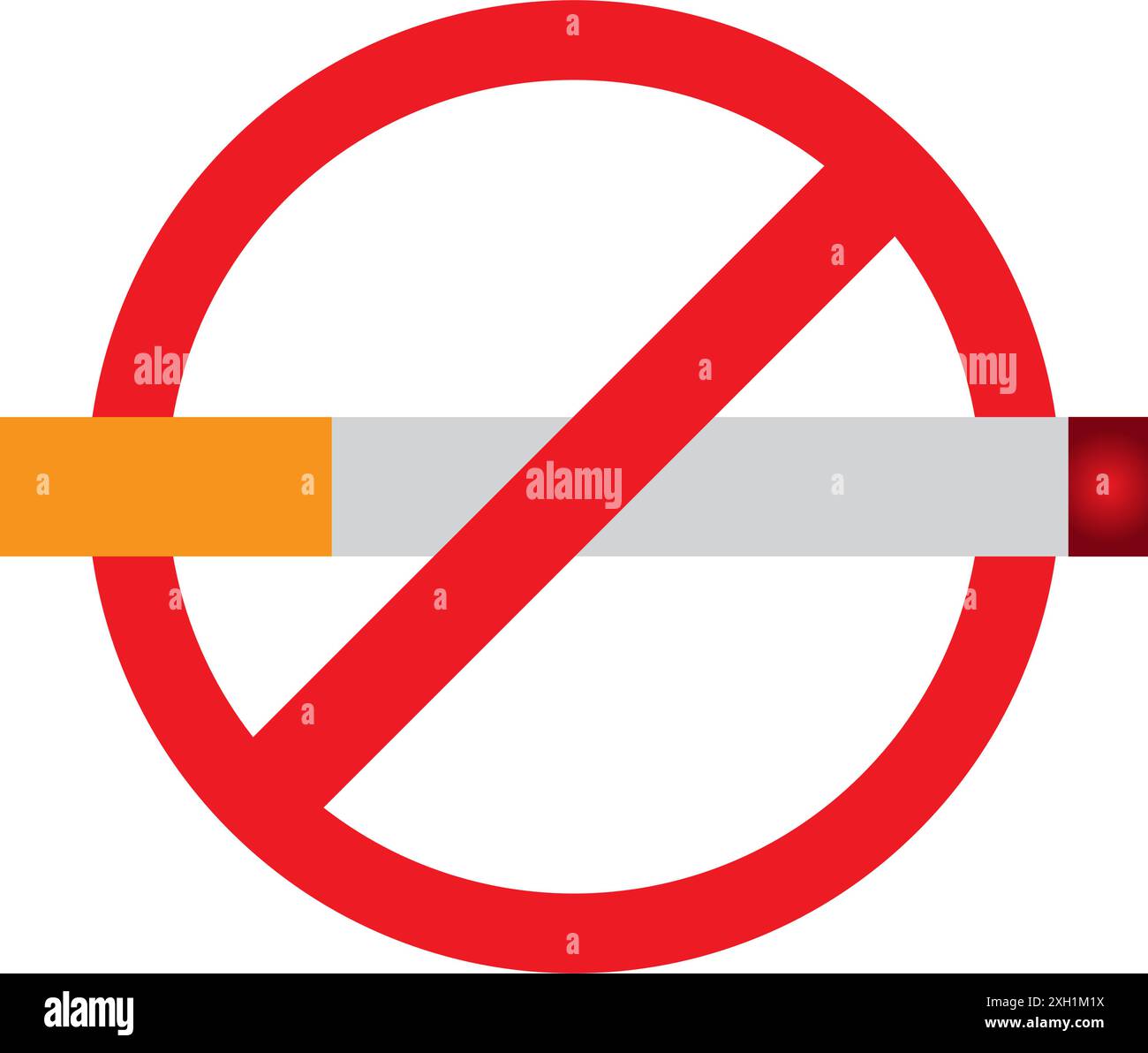 no smoking icon vector illustration symbol design Stock Vector Image ...