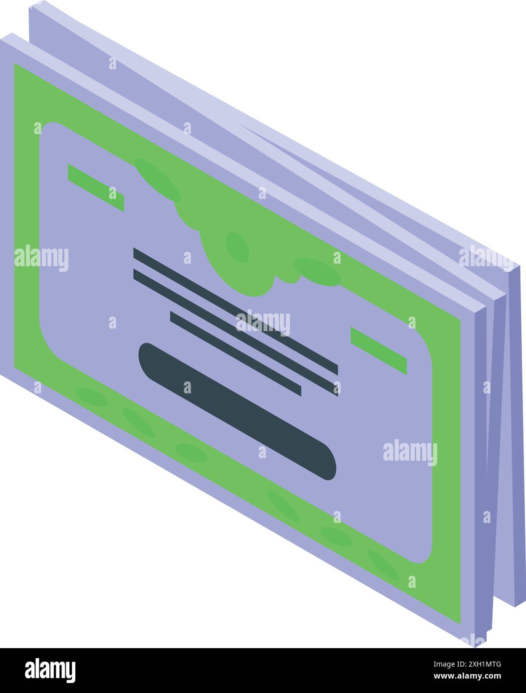 Stack of certificates signifying education, achievement, and the ...
