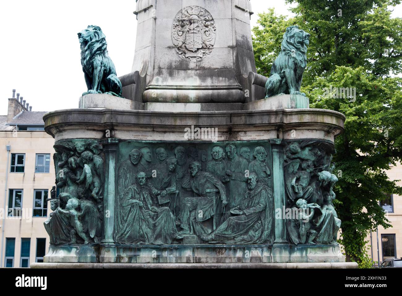 The Queen Victoria Memorial, Dalton Square, Lancaster City Centre ...