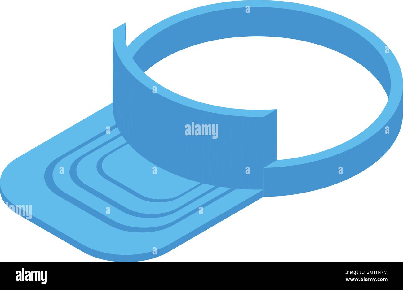 View male blue hat Stock Vector Images - Alamy