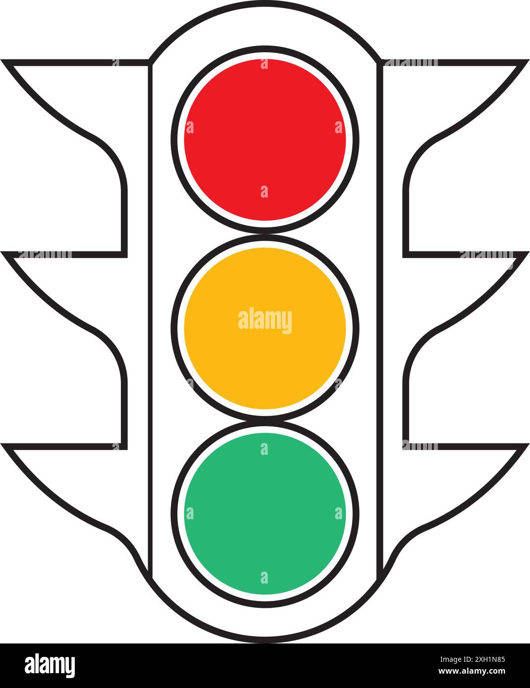 traffic light icon vector illustration template design Stock Vector ...