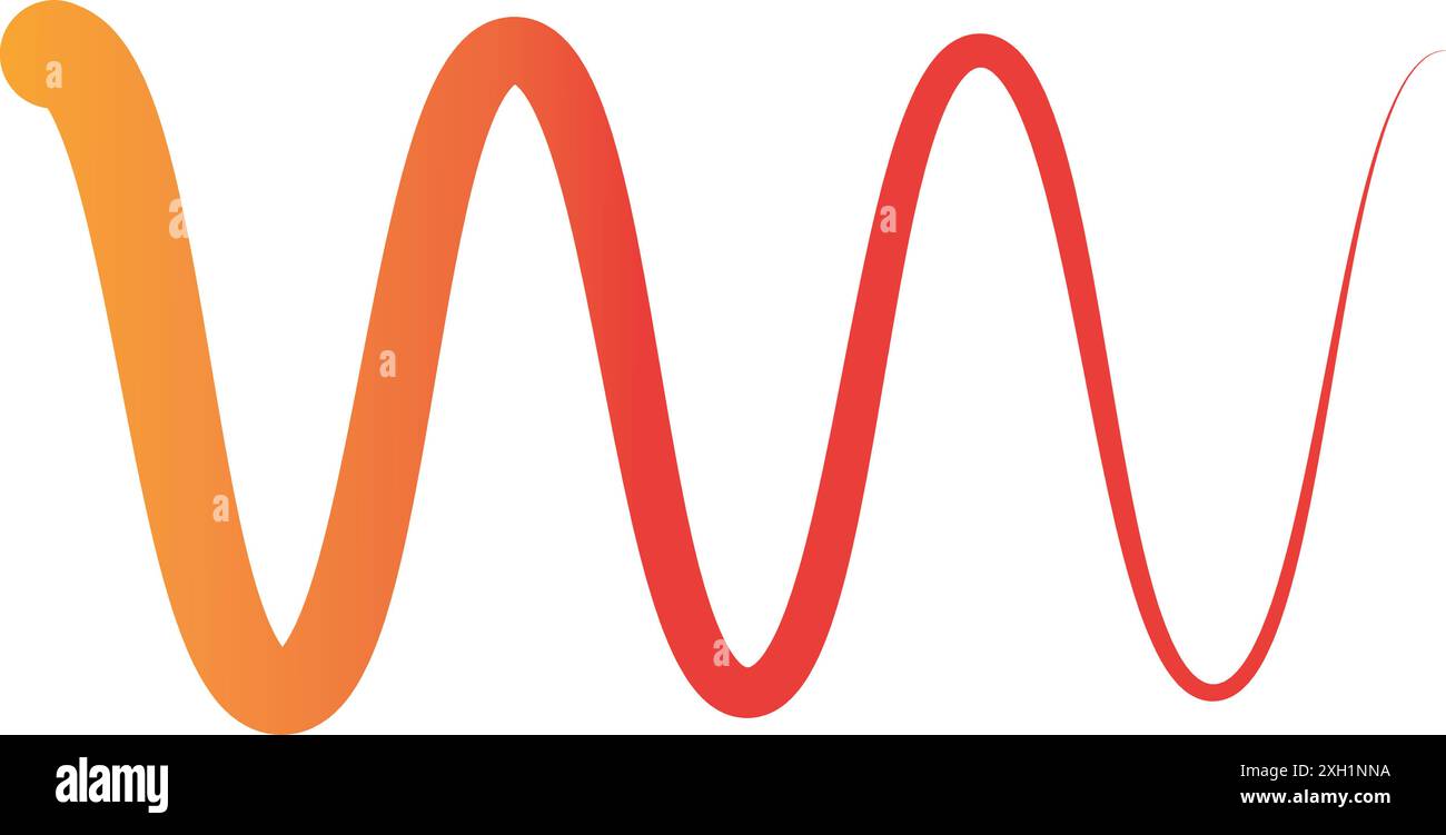 Sound wave icon vector illustration logo template Stock Vector Image ...