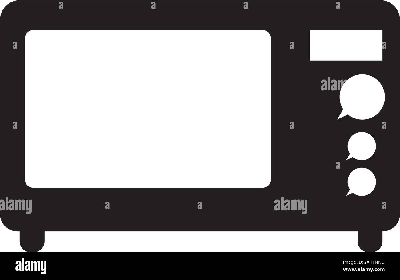 Vintage microwave oven hi-res stock photography and images - Alamy