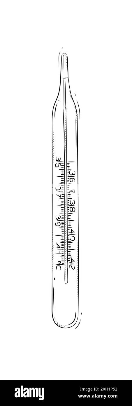 Infrared electronic thermometer Black and White Stock Photos & Images ...