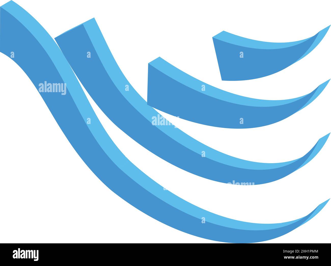 Overlapping shapes logo Stock Vector Images - Alamy