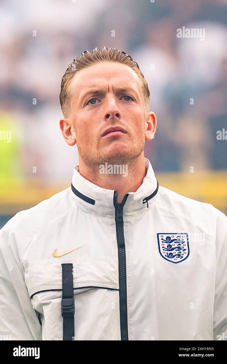 Jordan Pickford (England) during the UEFA Euro Germany 2024 match ...