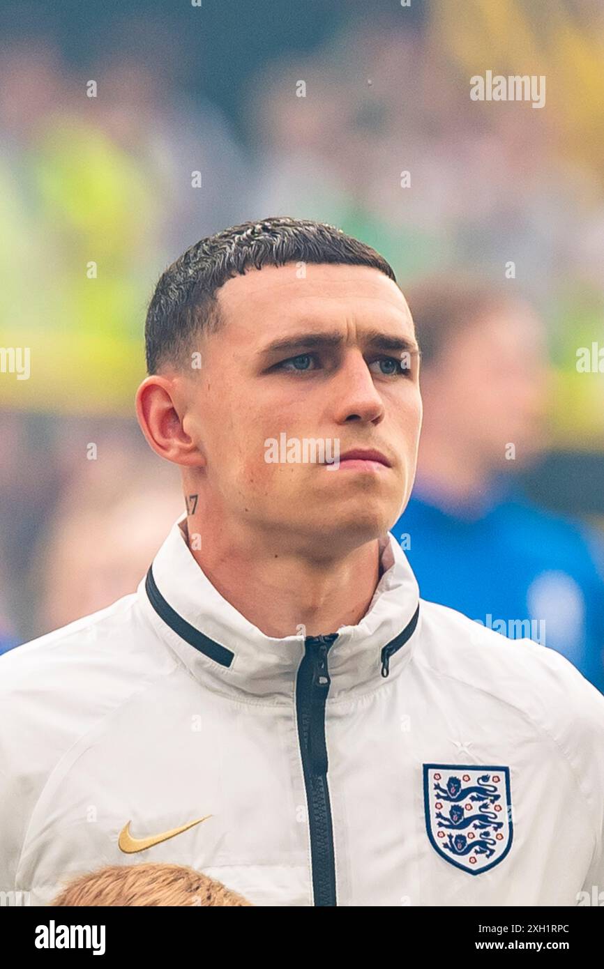 Phil Foden (England) during the UEFA Euro Germany 2024 match between ...