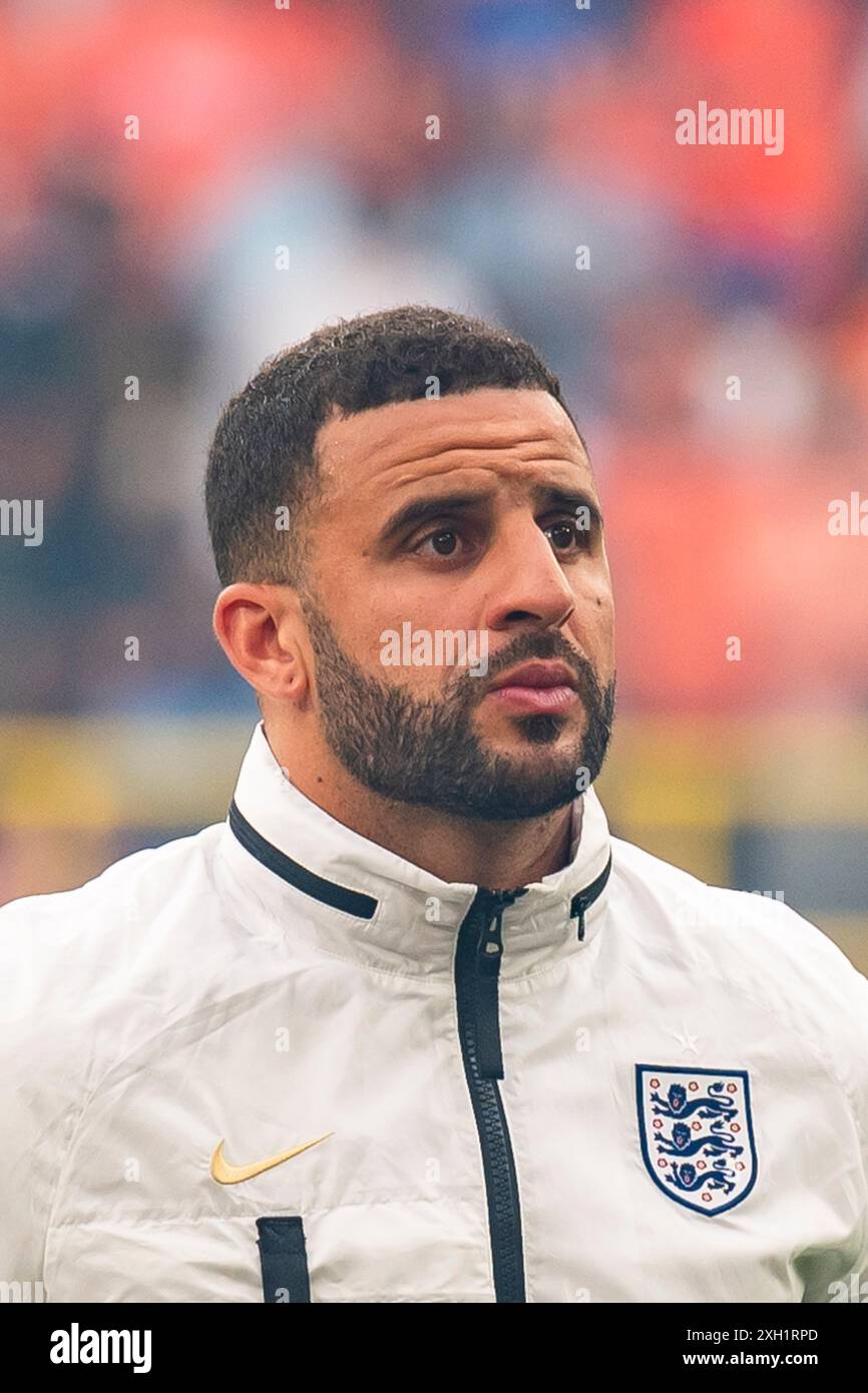 Kyle Walker (England) during the UEFA Euro Germany 2024 match between ...