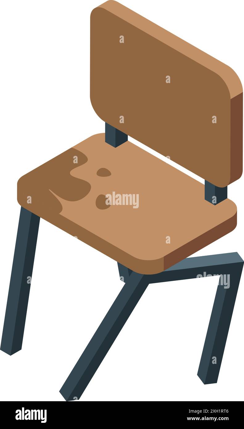 Chair wooden broken leg Cut Out Stock Images & Pictures - Alamy