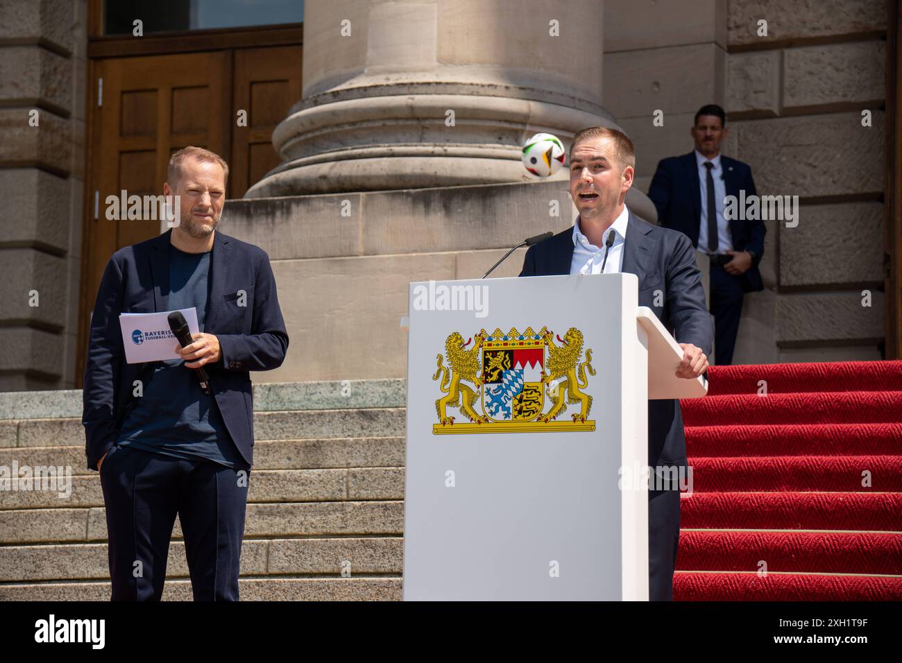 Munich, Bavaria, Germany - 11 July 2024: Tournament Director of UEFA ...