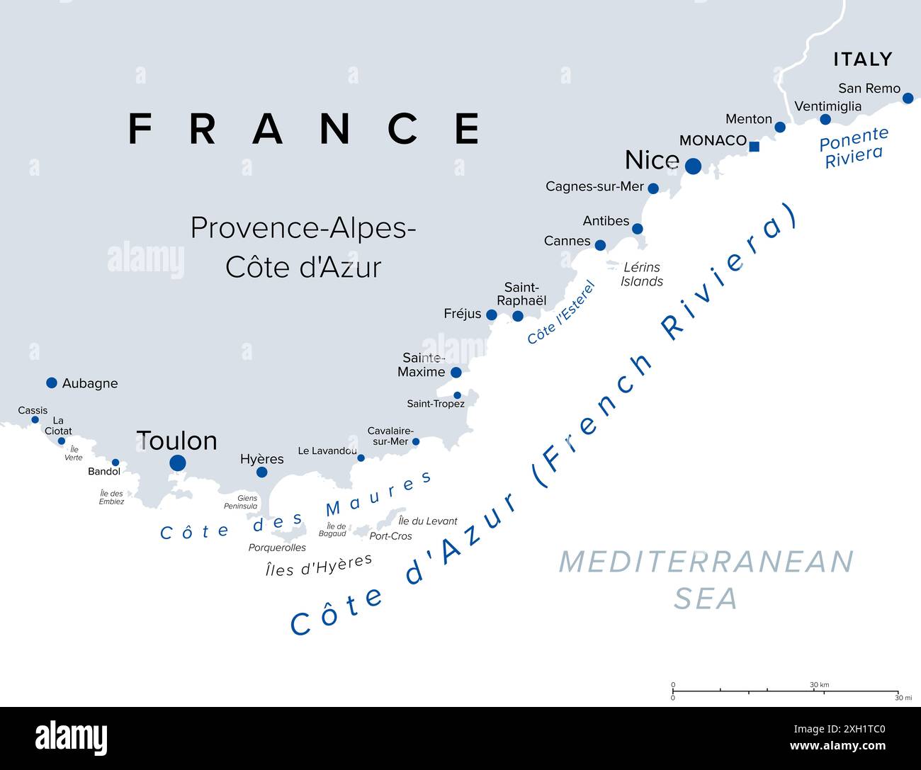 French Riviera Map Riviera | French & Italian Riviera, Mediterranean