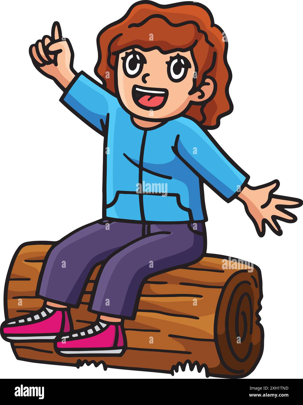 Cartoon log hi-res stock photography and images - Alamy
