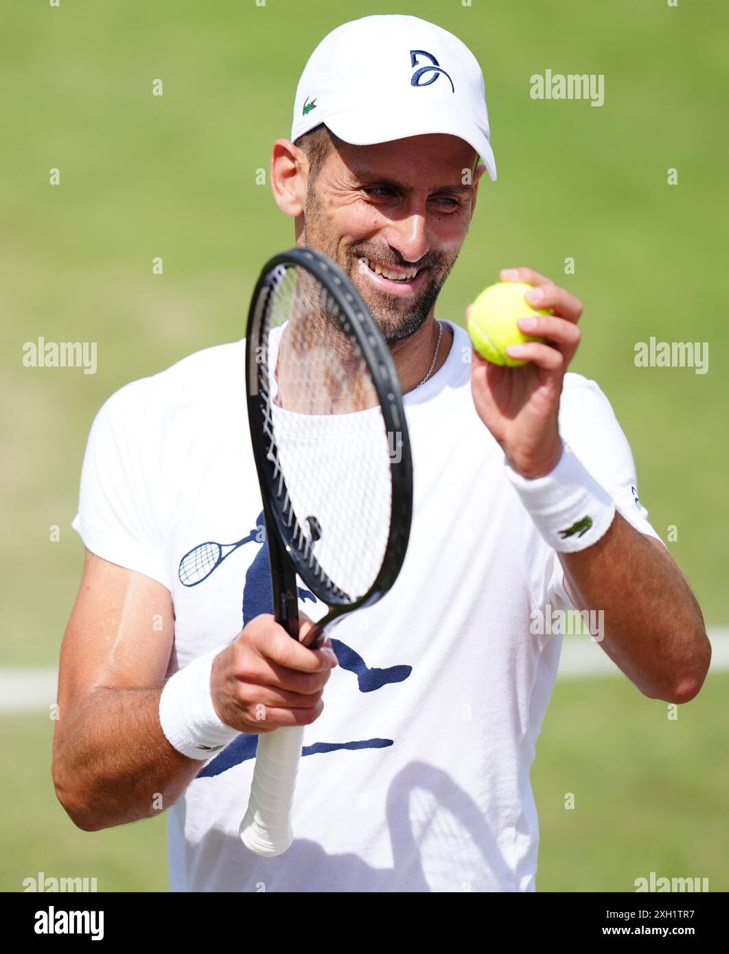 Novak djokovic training hi-res stock photography and images - Alamy