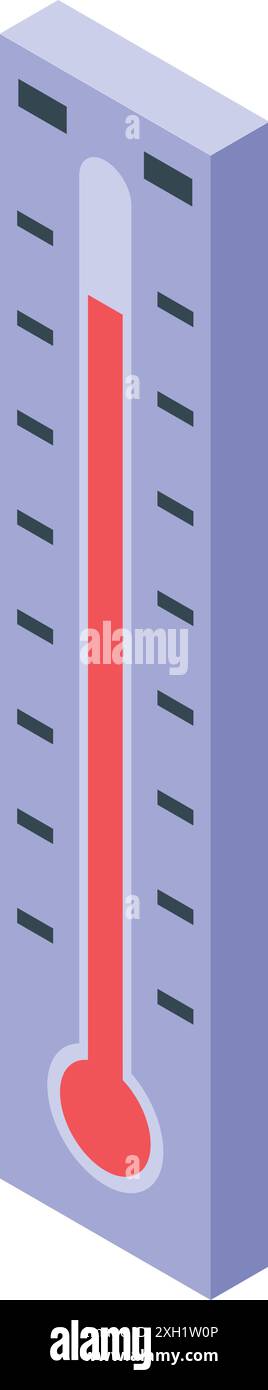 Red mercury thermometer showing increasing temperature on white ...