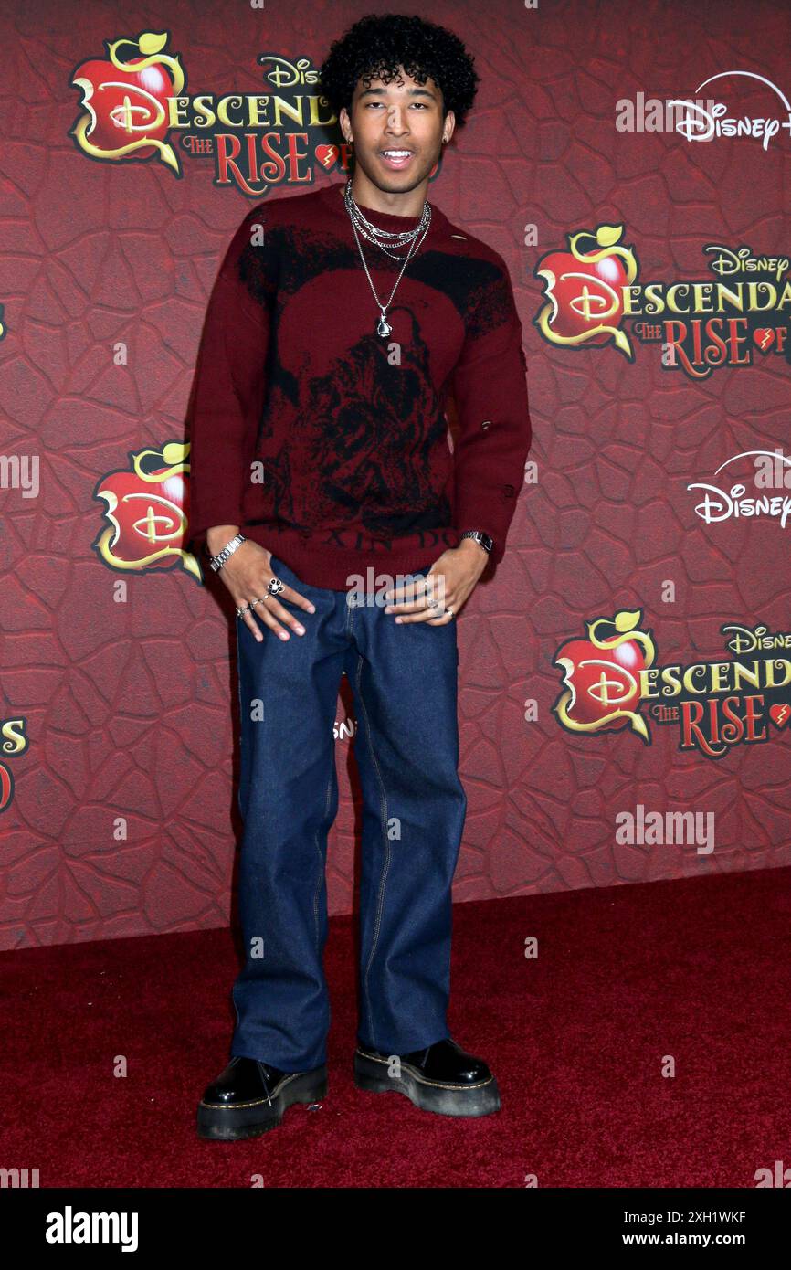 LOS ANGELES - JUL 10: Adrian Lyles at the Descendants: The Rise of Red ...