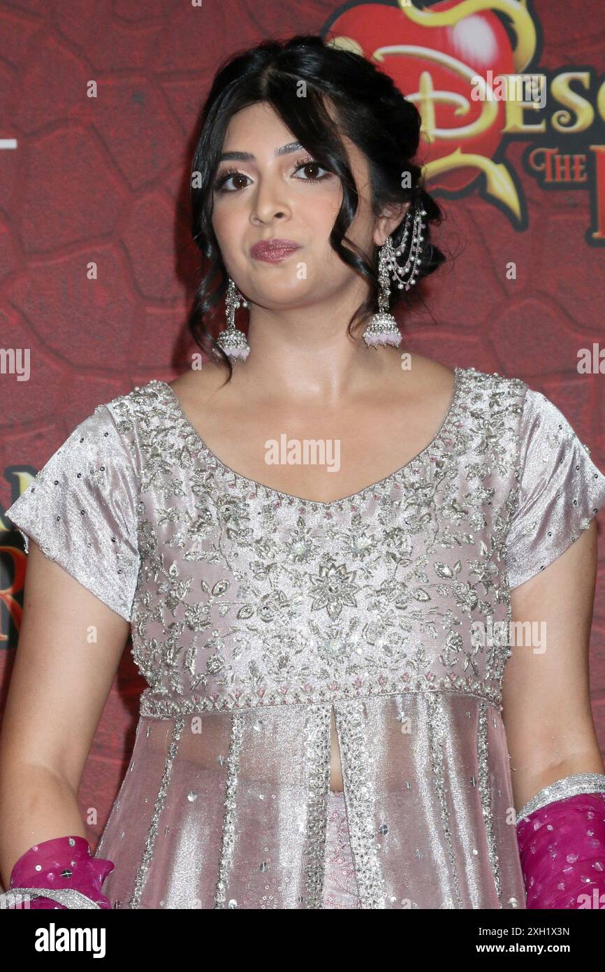 LOS ANGELES - JUL 10: Aiza Aslam at the Descendants: The Rise of Red ...