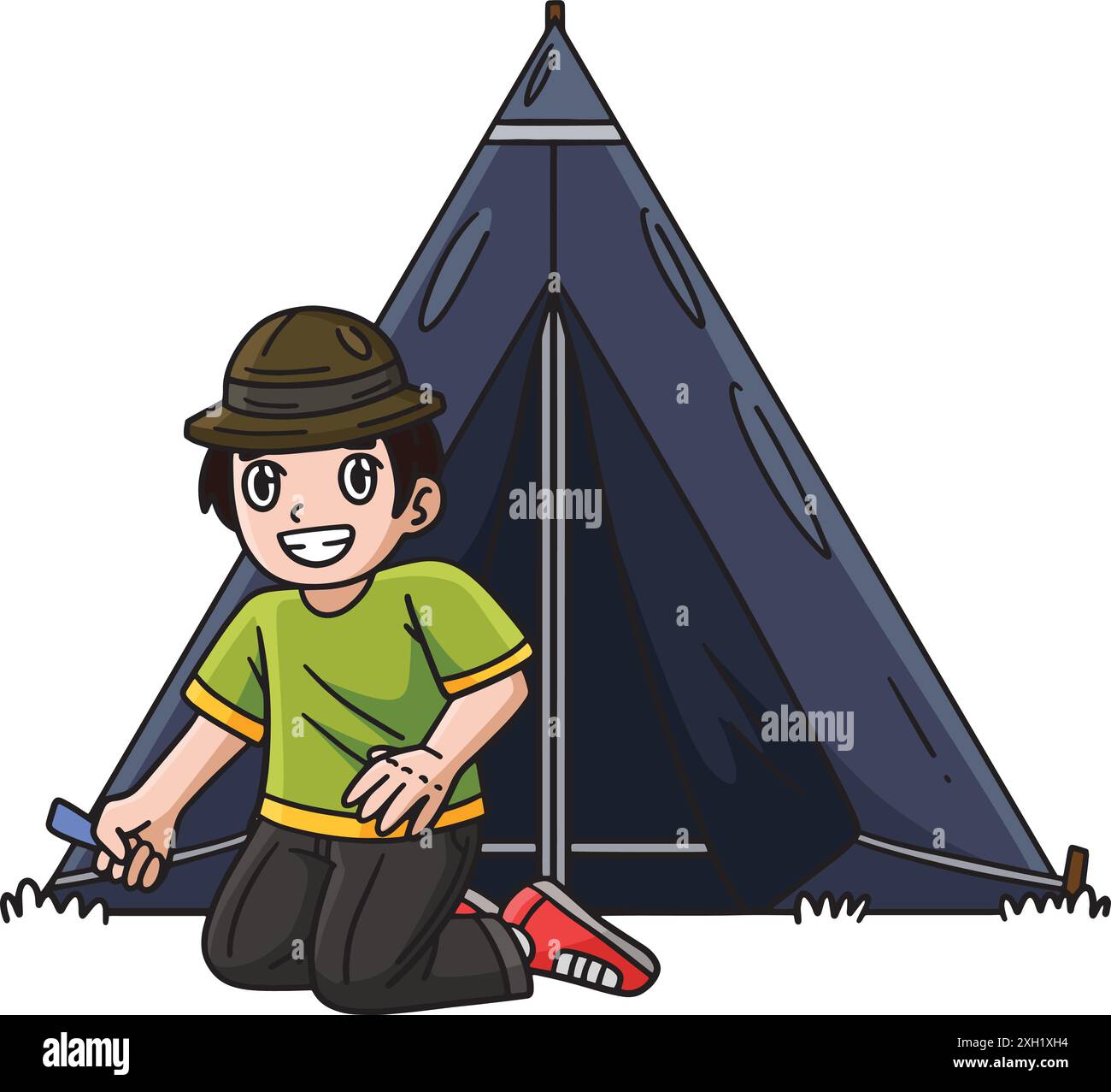 Clipart Campeggio Camper