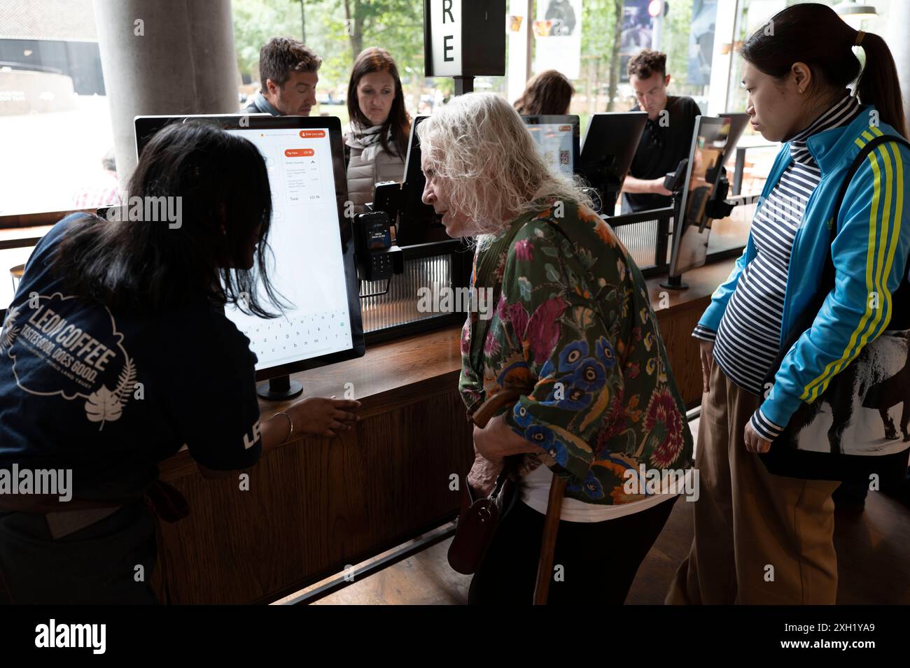 Leon Restaurant at Tate Modern Area London June 2024 Model released ...