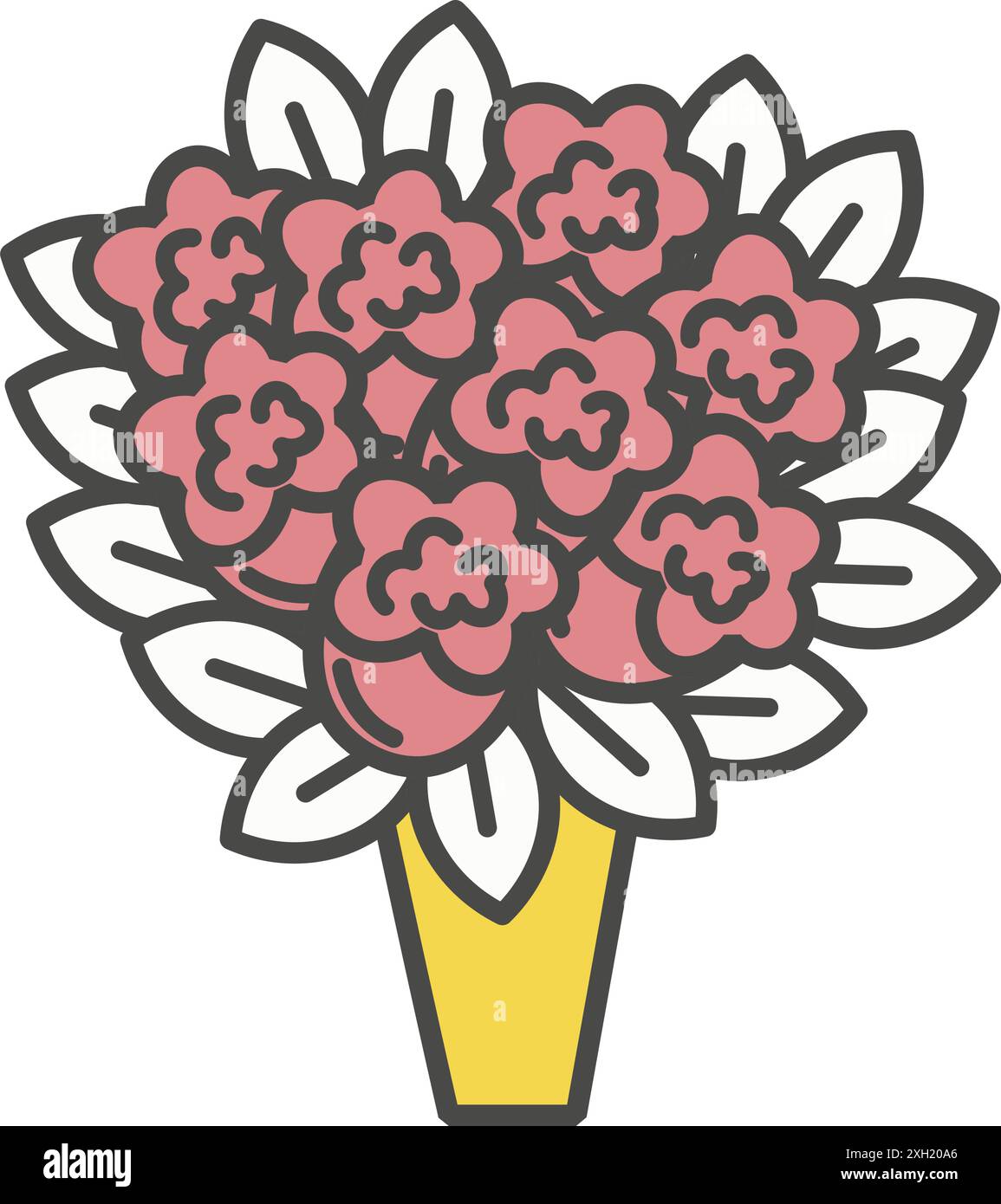 Wedding bouquet peonies carnations hi-res stock photography and images ...