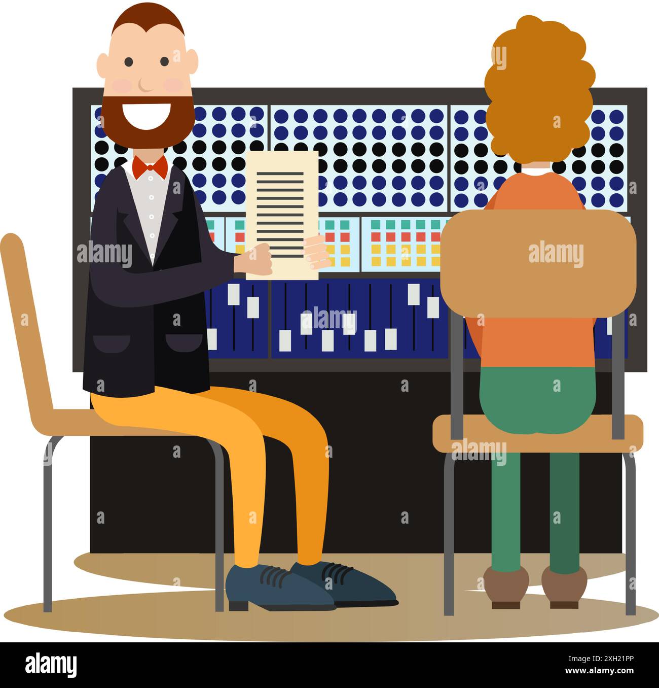 Record producing Stock Vector Images - Alamy