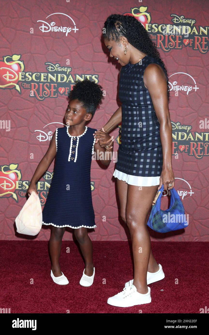LOS ANGELES - JUL 10: Kaavia James Union Wade, Gabrielle Union at the ...