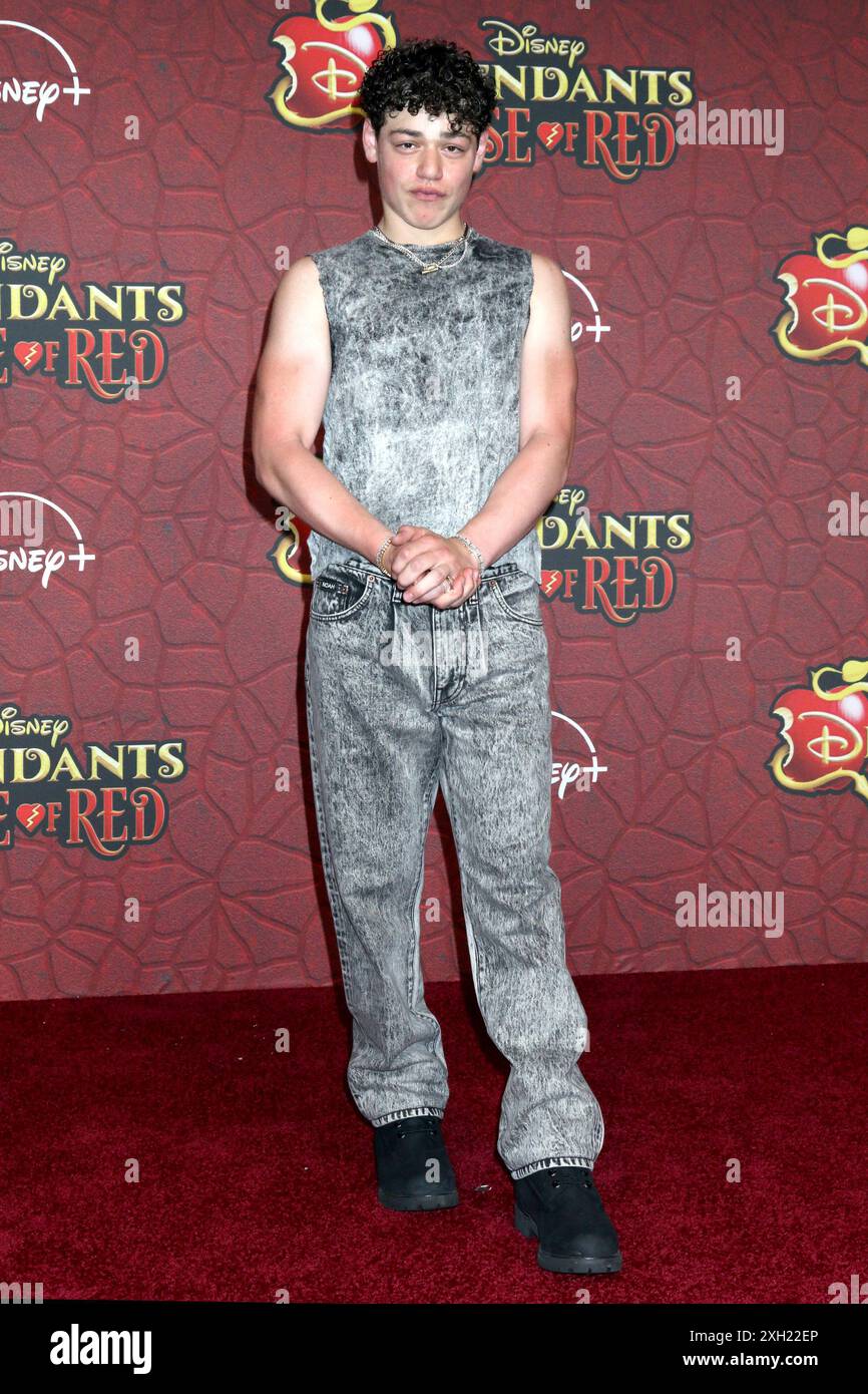 LOS ANGELES - JUL 10: Julian Lerner at the Descendants: The Rise of Red ...