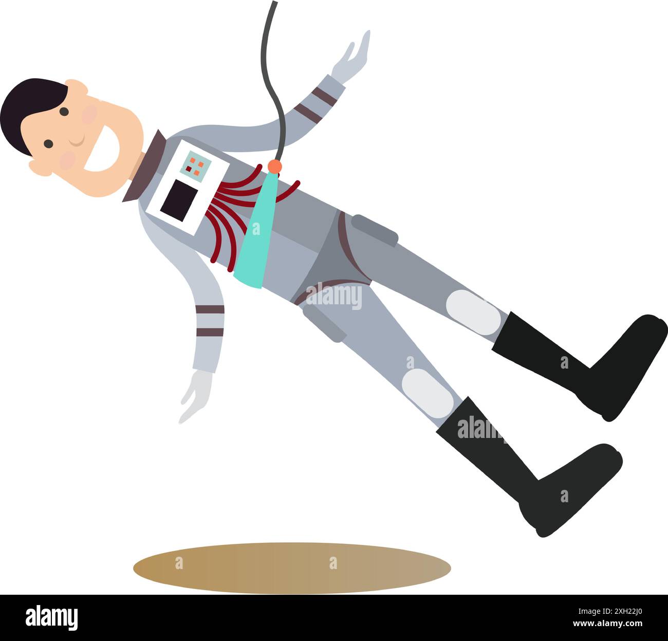 Space people concept flat vector illustration Stock Vector Image & Art ...