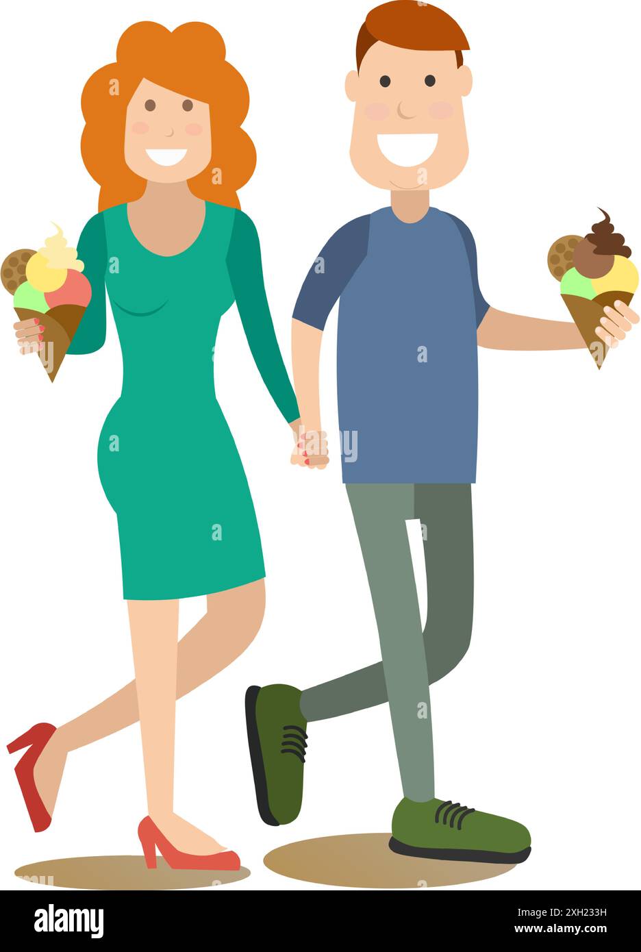 Street People Vector Flat Illustration Stock Vector Image And Art Alamy