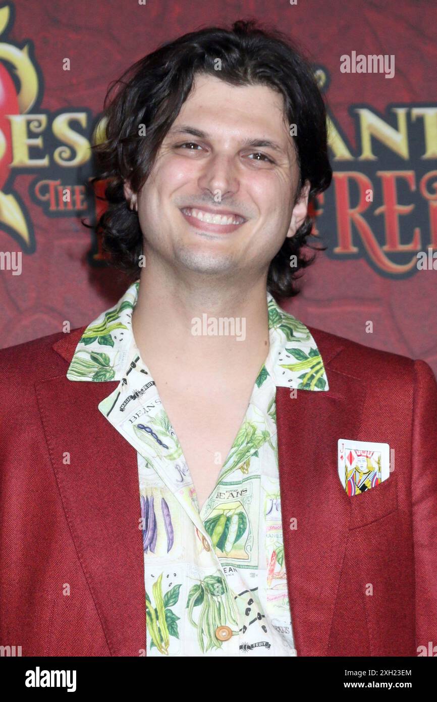 Ca. 10th July, 2024. Alex Boniello at arrivals for DESCENDANTS: THE ...