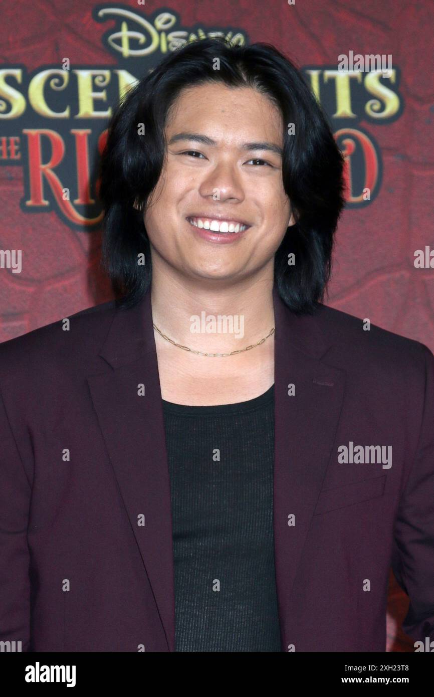 LOS ANGELES - JUL 10: Tristan Padil at the Descendants: The Rise of Red ...