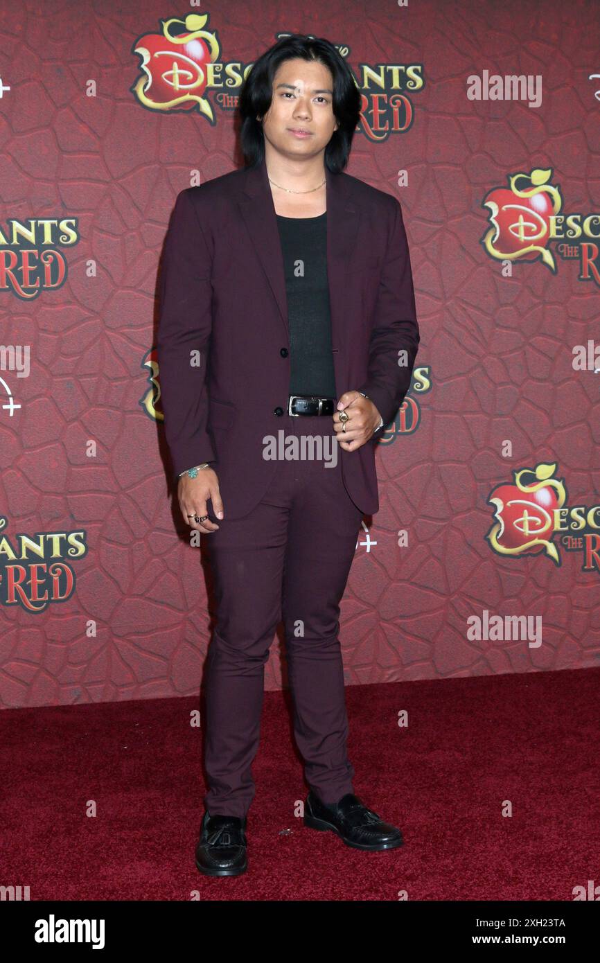 LOS ANGELES - JUL 10: Tristan Padil at the Descendants: The Rise of Red ...