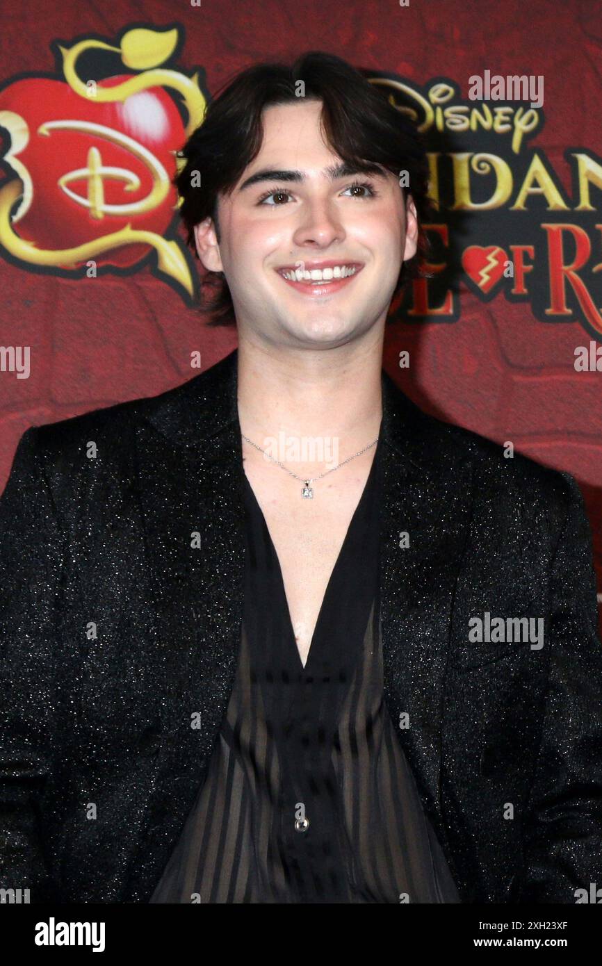 Ca. 10th July, 2024. Joshua Colley at arrivals for DESCENDANTS: THE ...