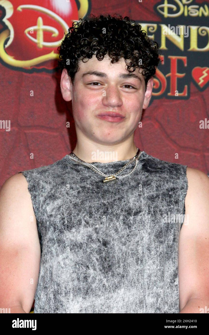 Ca. 10th July, 2024. Julian Lerner at arrivals for DESCENDANTS: THE ...