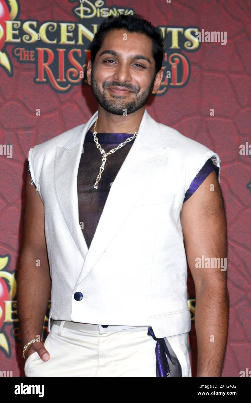 Levin Valayil at arrivals for DESCENDANTS: THE RISE OF RED Premiere ...