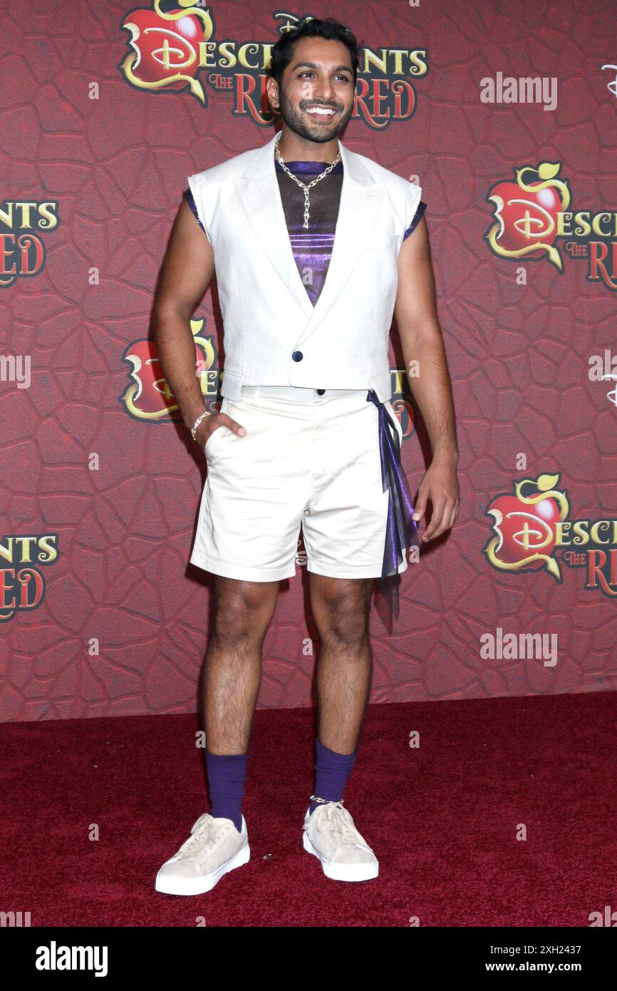 Levin Valayil at arrivals for DESCENDANTS: THE RISE OF RED Premiere ...