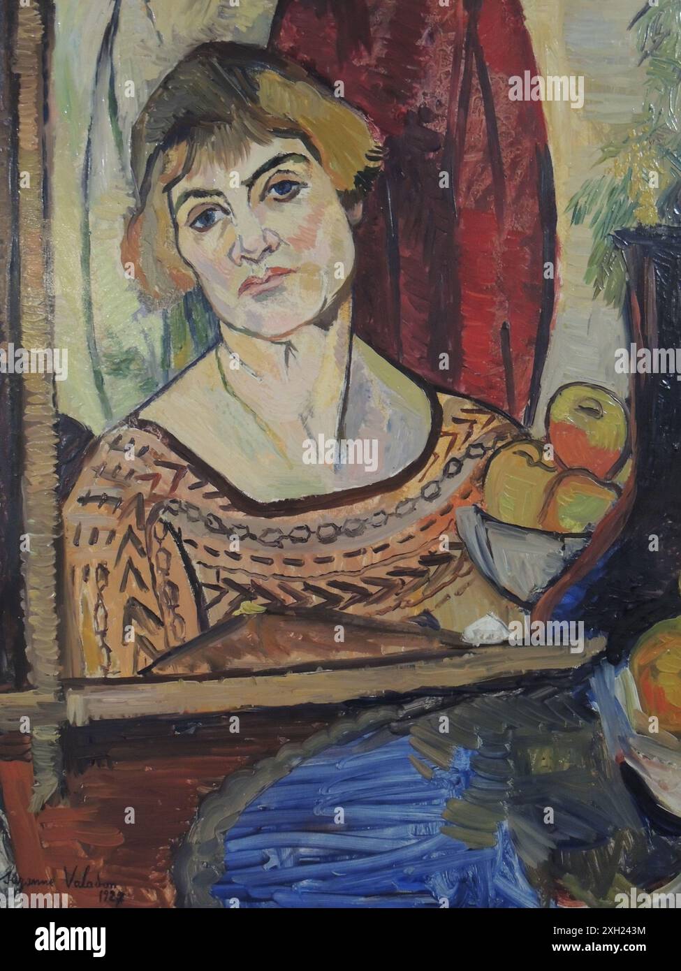 Suzanne Valadon, Self-portrait Suzanne Valadon Stock Photo - Alamy