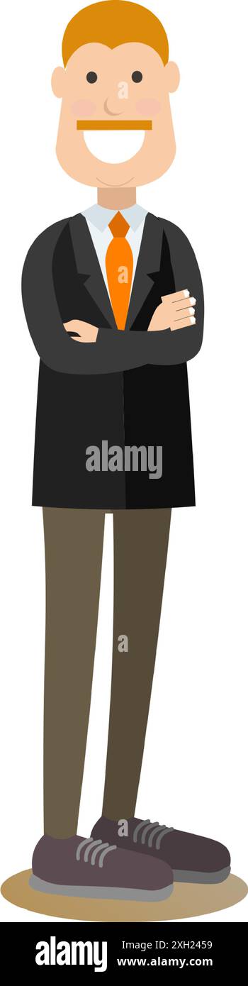 Creative director vector illustration in flat style Stock Vector Image ...