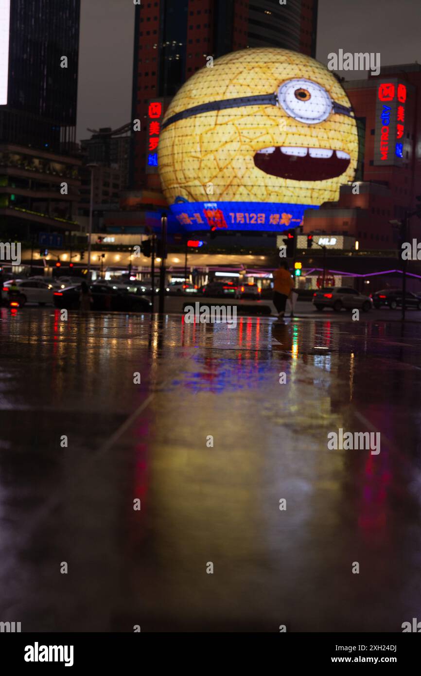 Shanghai, China. 11th July, 2024. The new film ''Despicable Me 4'' is ...