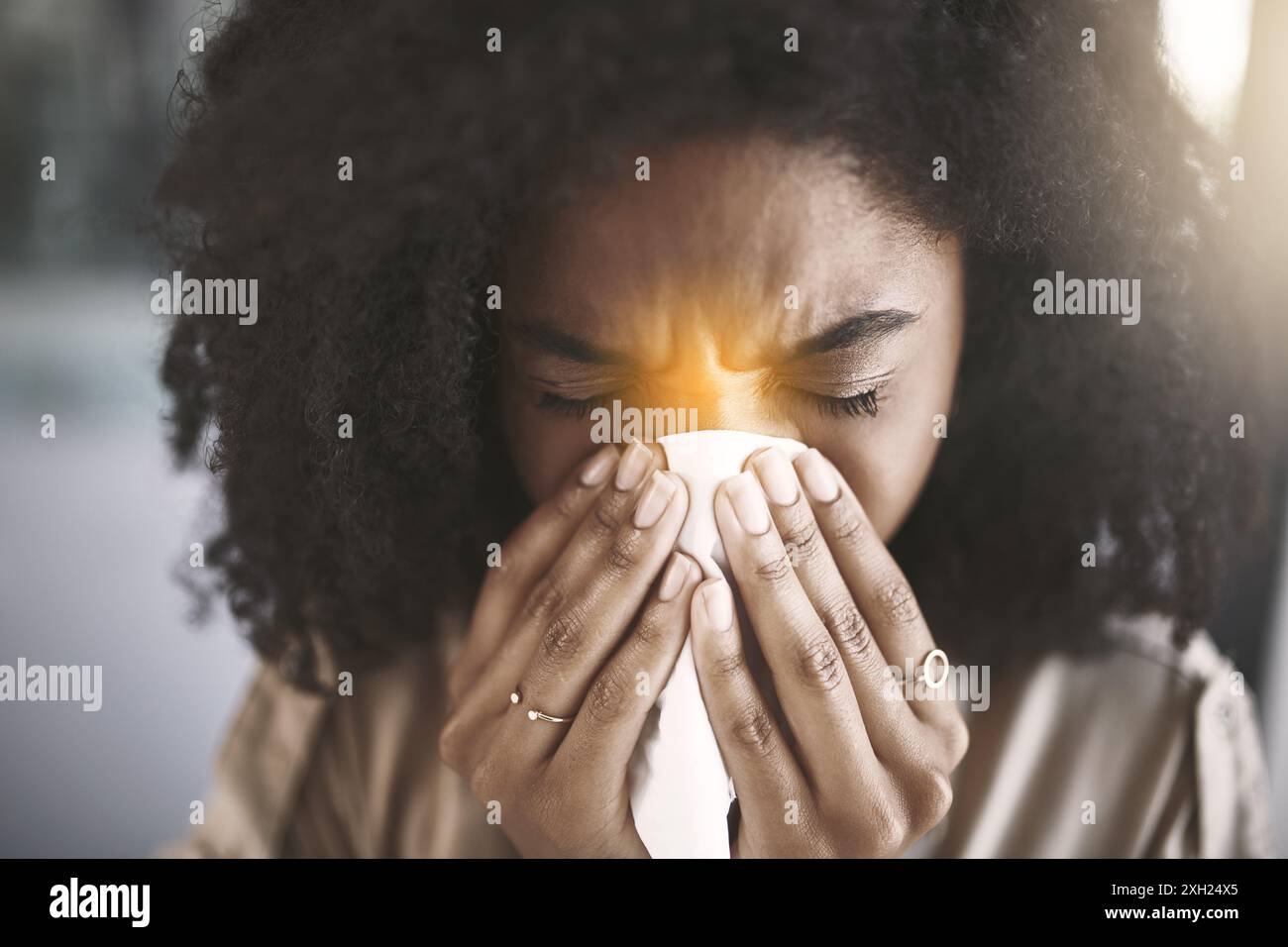 Sinus problems hi-res stock photography and images - Alamy