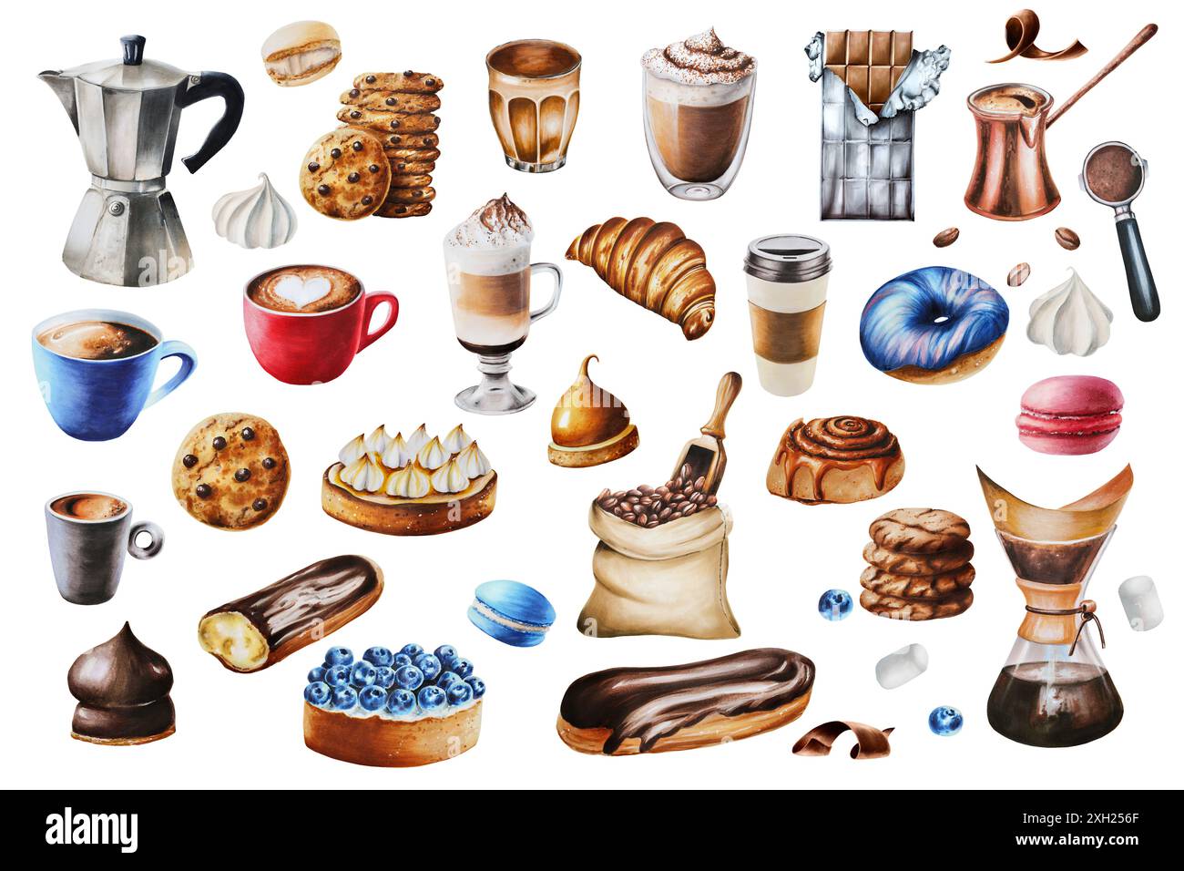 Marshmallow in coffee mug Cut Out Stock Images & Pictures - Alamy