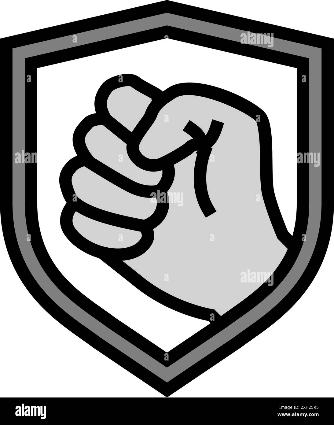 durability strong label product caution color icon vector illustration ...