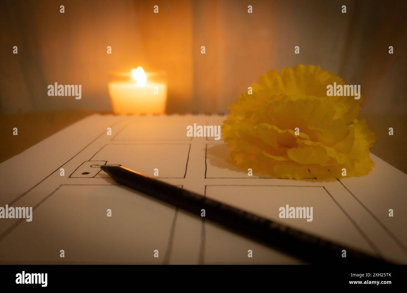 Hand taking a colored pencil hi-res stock photography and images - Alamy