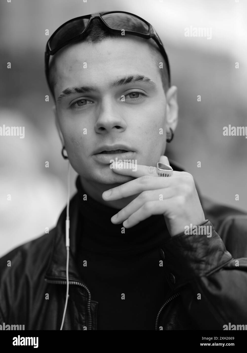 Portrait of a beautiful human taken in Kiev, Ukraine Stock Photo - Alamy