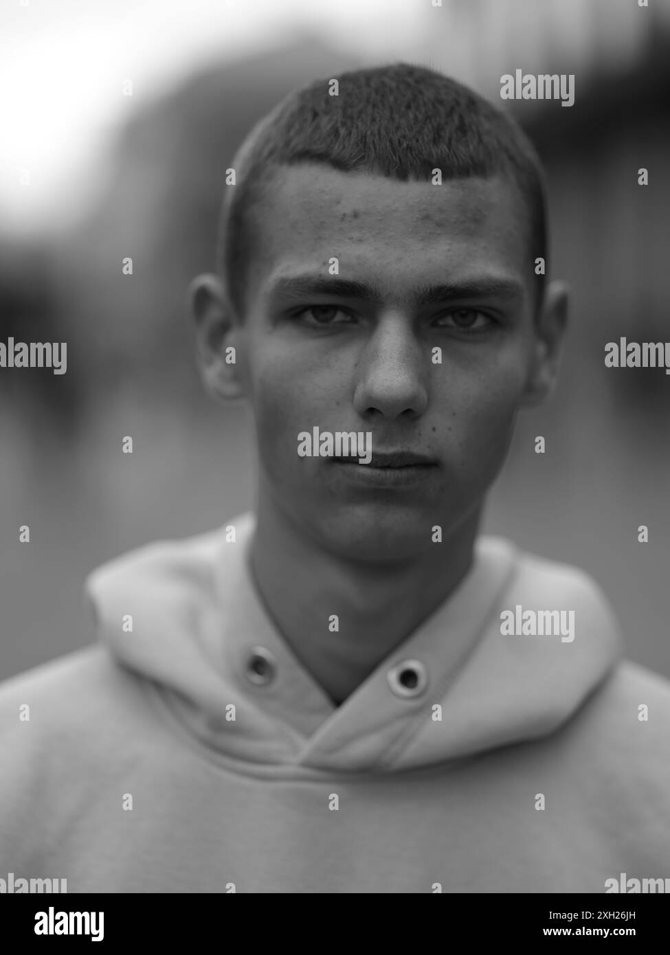 Human portraits of the city Black and White Stock Photos & Images - Alamy