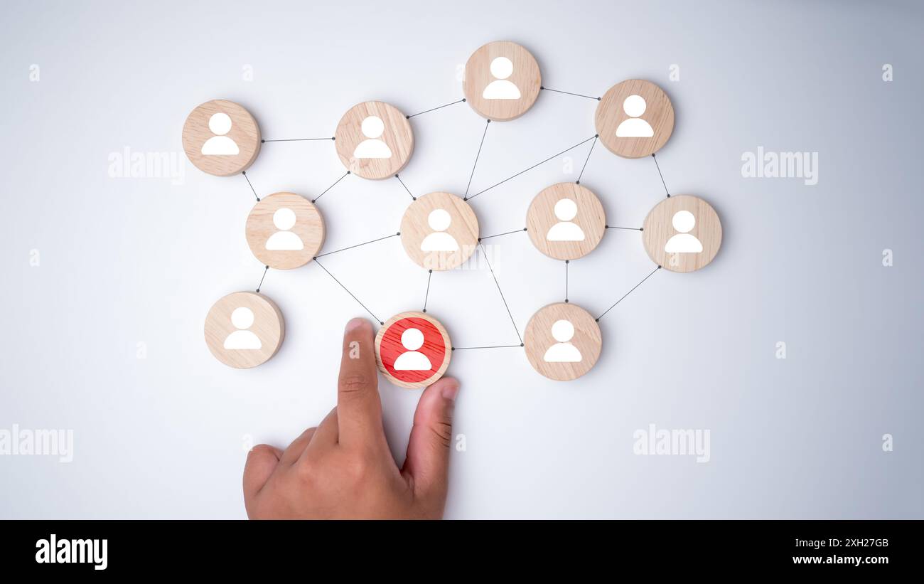 Human Resources HR Manager, Focus Manager icon, One employee for ...