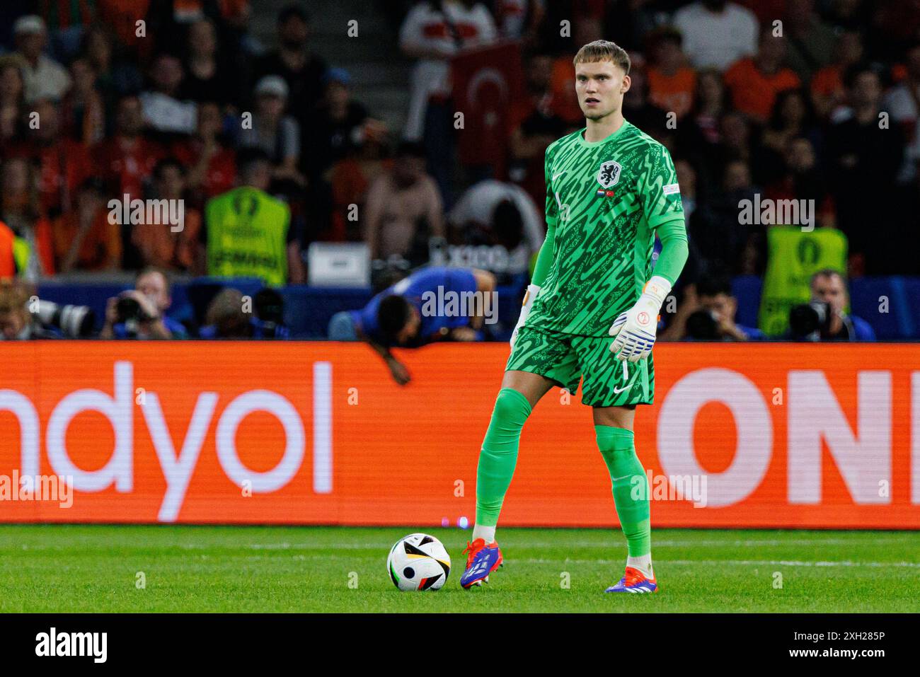 Mert Gunok seen during UEFA Euro 2024 quarterfinal game between ...
