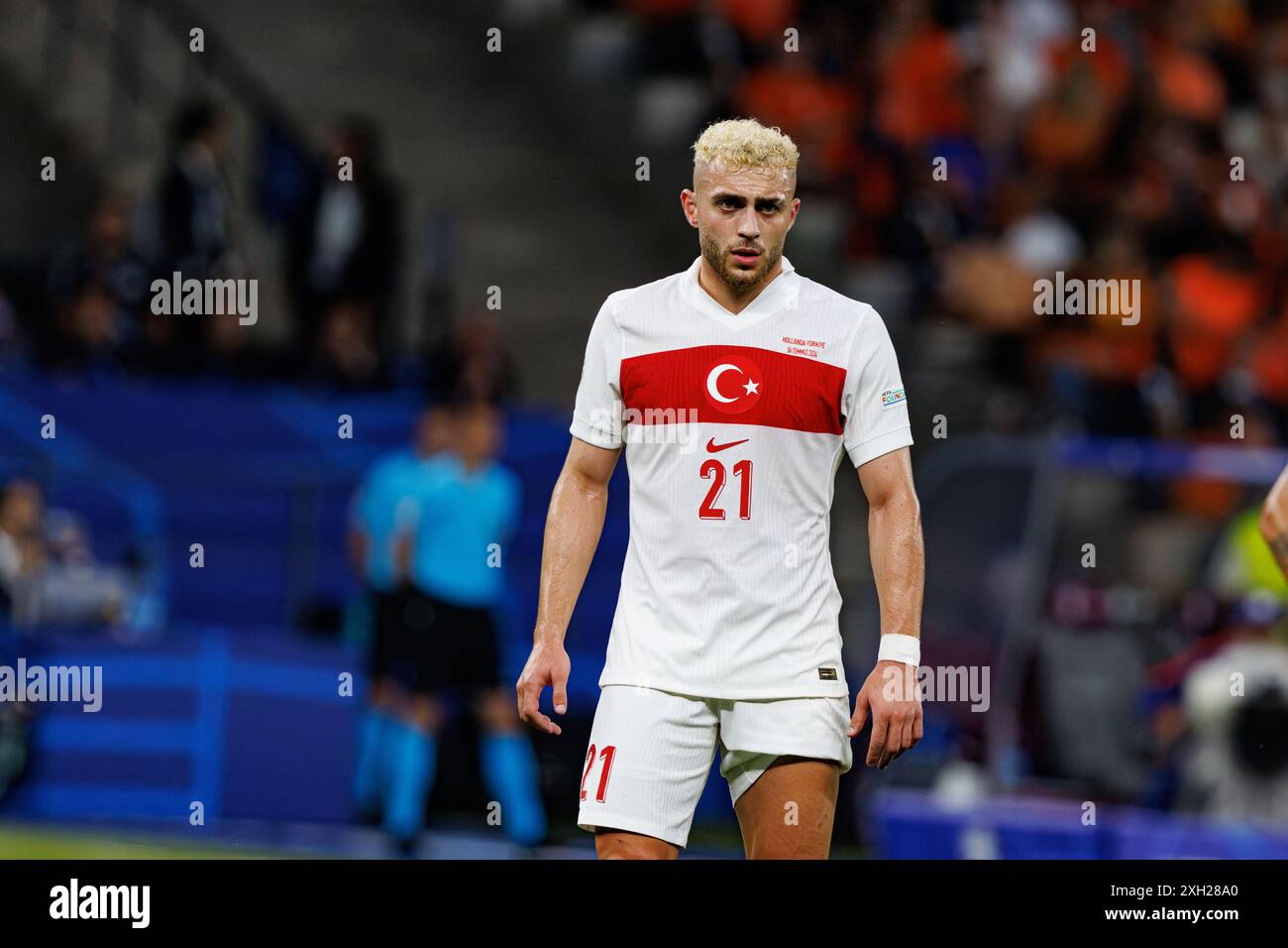 Baris Yilmaz seen during UEFA Euro 2024 quarterfinal game between ...