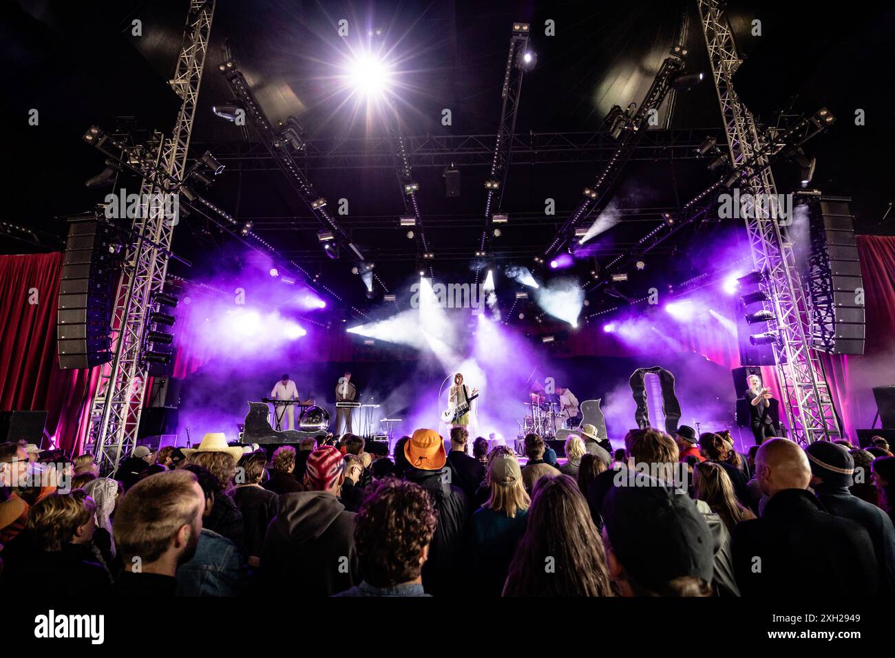 Roskilde, Denmark. 05th, July 2024. The Danish-German singer Greta ...