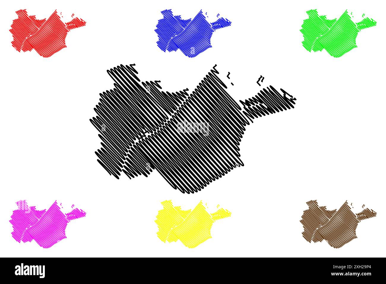 Middelburg city and municipality (Kingdom of the Netherlands, Holland ...