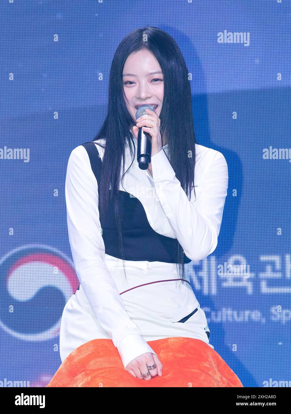 Seoul, South Korea. 11th July, 2024. Australian-Vietnamese singer Hanni ...